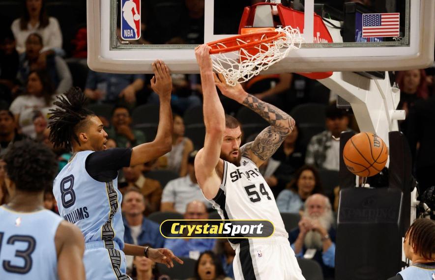 მამუკელაშვილის 5 ქულა და სან ანტონიოს მე-10 მარცხი - Crystalsport